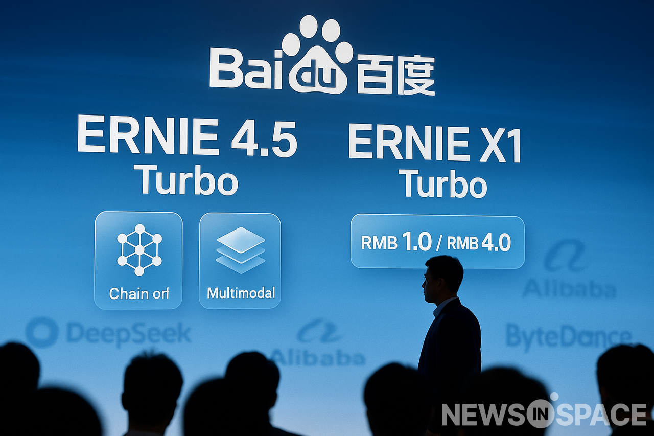 바이두, ERNIE 4.5 Turbo·X1 Turbo 공개…AI 시장 재편 나선다