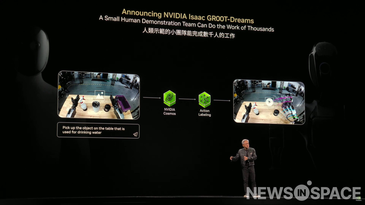 NVIDIA, ‘36시간 로봇 훈련’ 시대 연다…GR00T-Dreams로 휴머노이드 개발 가속화